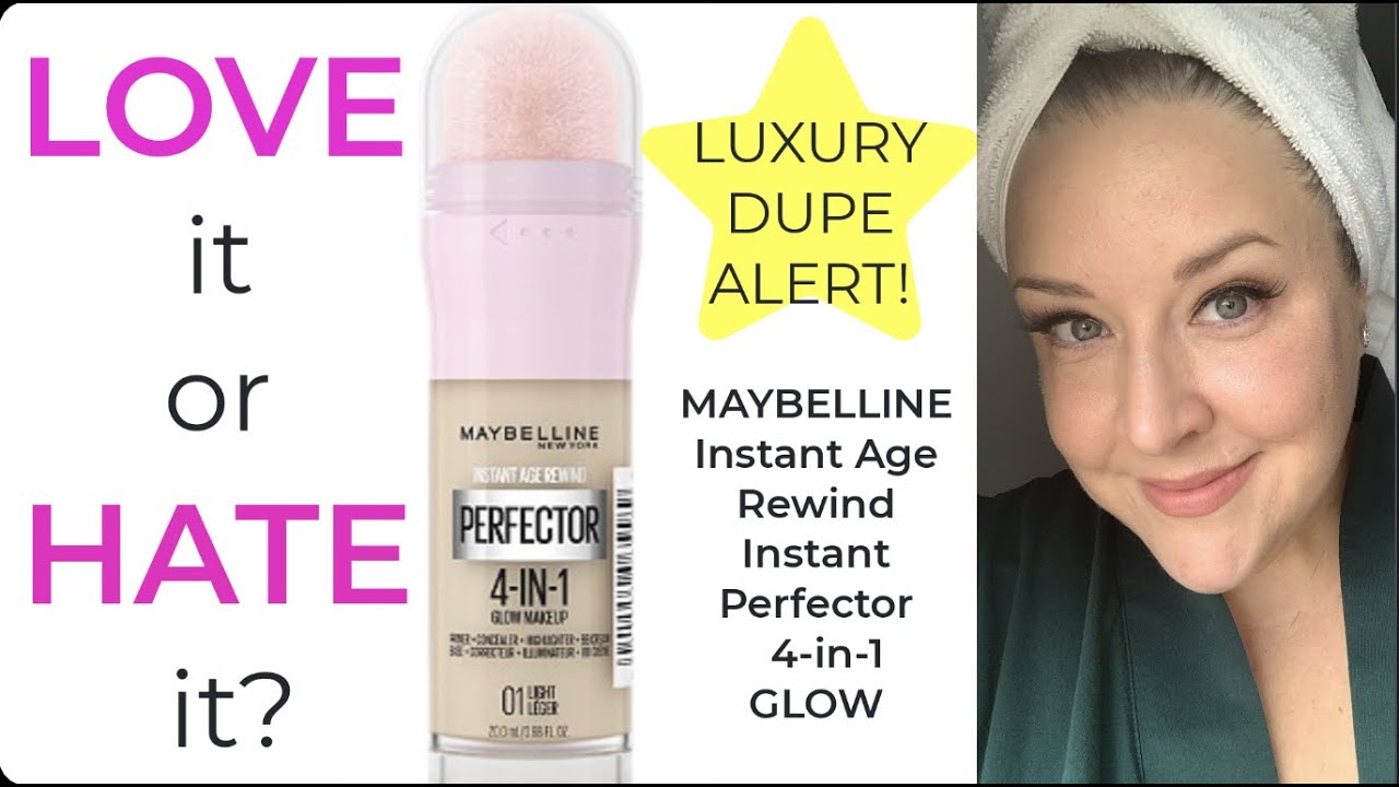First Impression of the MAYBELLINE Instant Age Rewind Instant Perfector ...