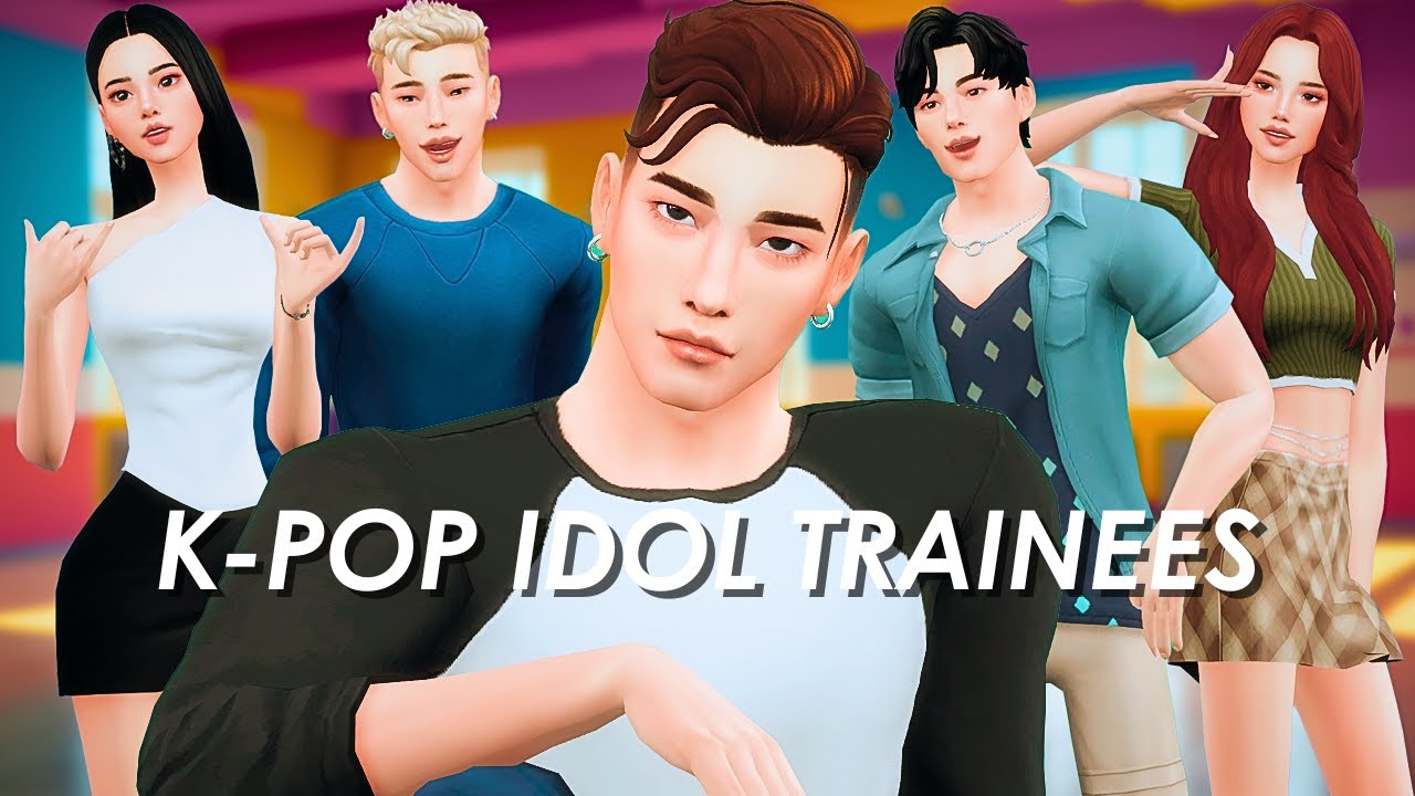 The Next Generation of K-Pop Idols Has Arrived | The Sims 4 K-Pop Idol ...