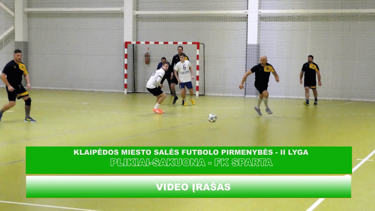 PLIKIAI-SAKUONA – FK SPARTA 12-4 (5-1) [RUNGTYNĖS] - YouTube