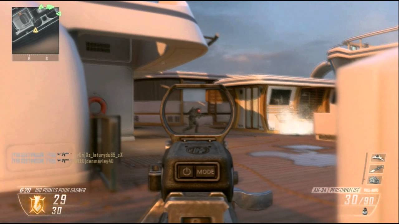 BO2 // Premier gameplay sur Hijacked avec l' AN94. - YouTube