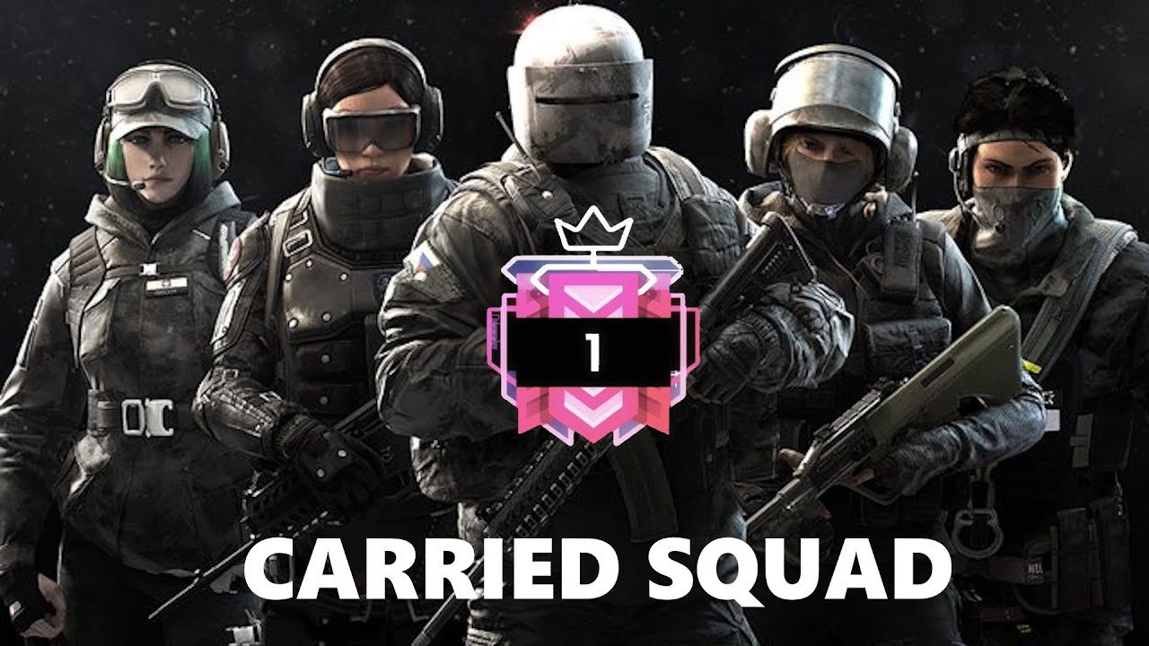 CHAMP CARRIES SQUAD (R6) - YouTube