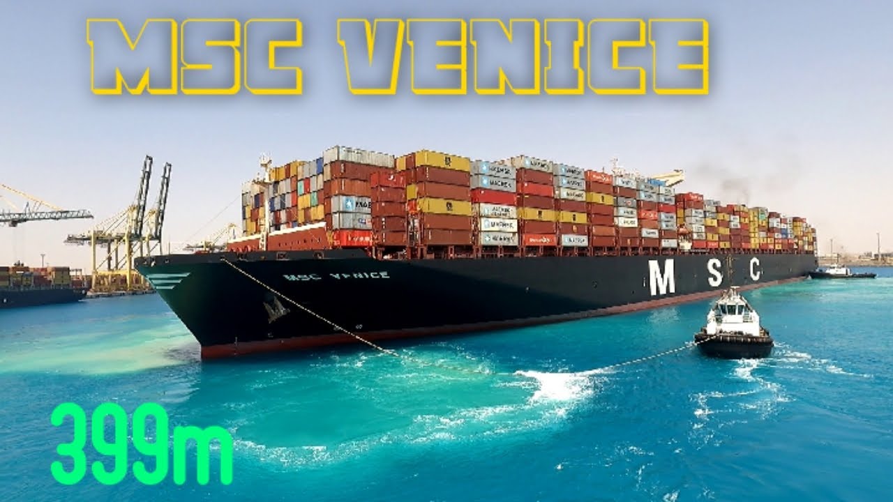 MSC VENICE | berthing operation. - YouTube