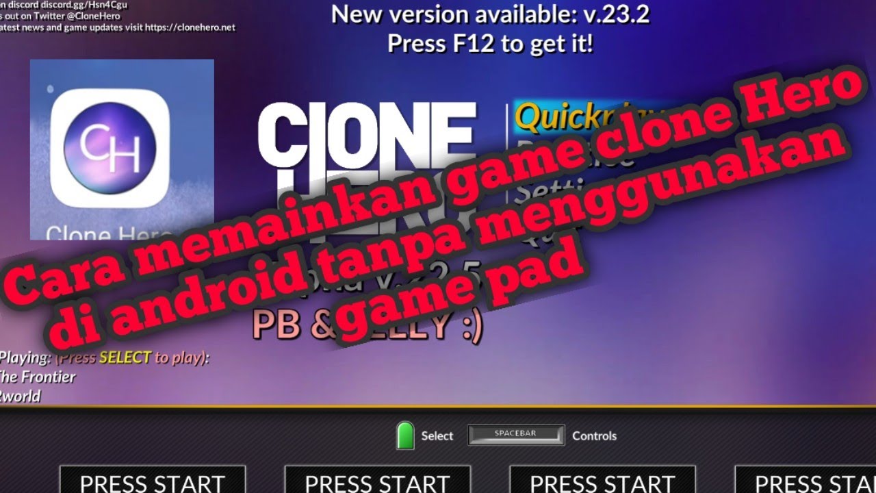 Cara mendownload dan memainkan game clone Hero di android tanpa ...