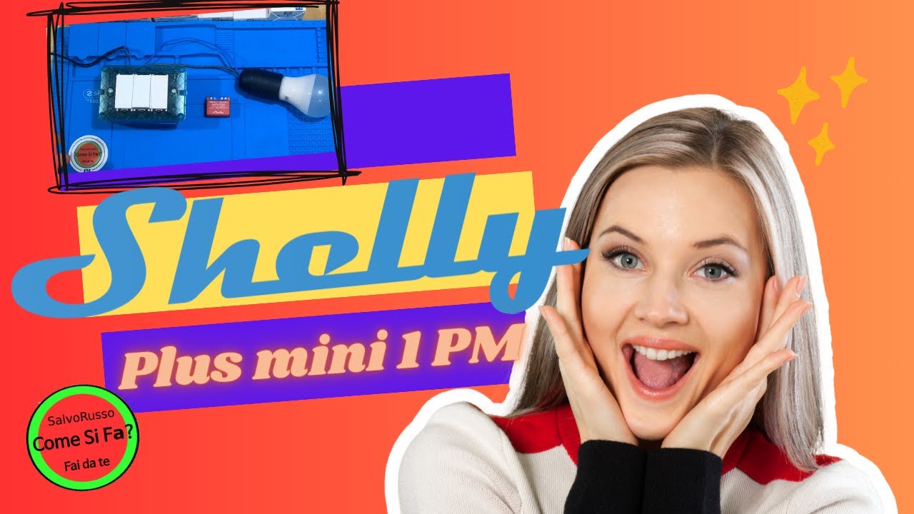 Shelly plus Mini 1 Pm istallazione Veloce su 503. - YouTube