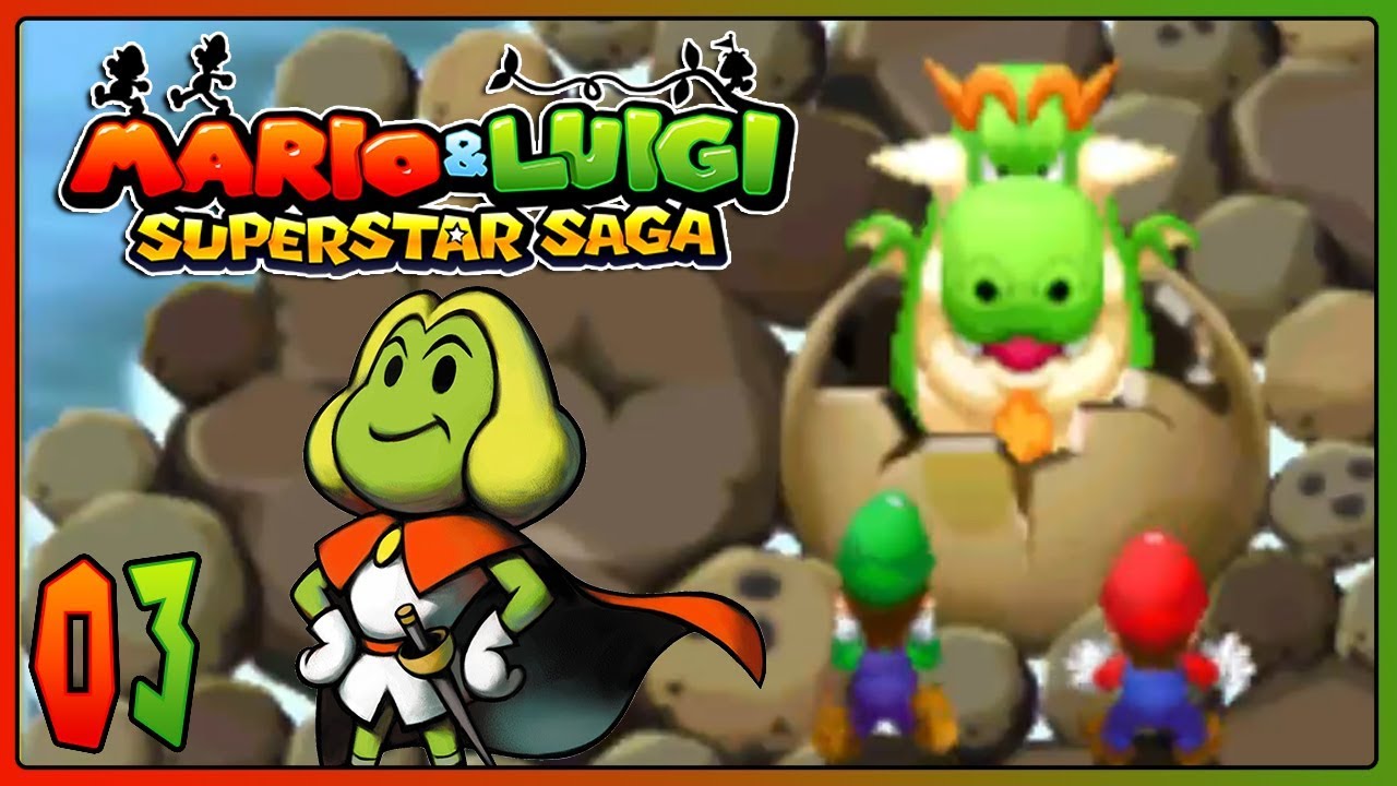 Mario & Luigi Superstar Saga 3DS Part 3 - PRINCE PEASLEY! Gameplay ...