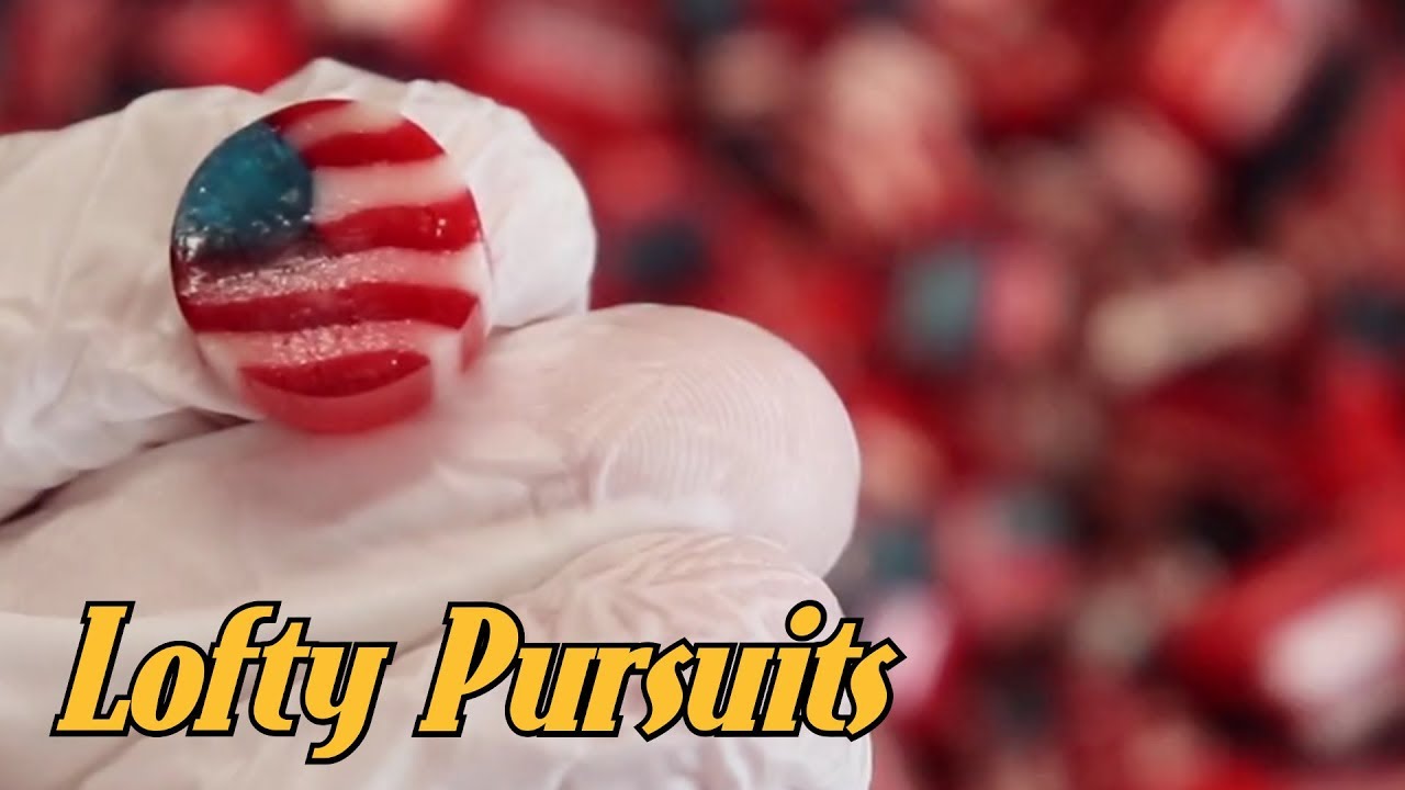 #103 Making Old Glory Candy for Flag Day and the 4th of July. - YouTube