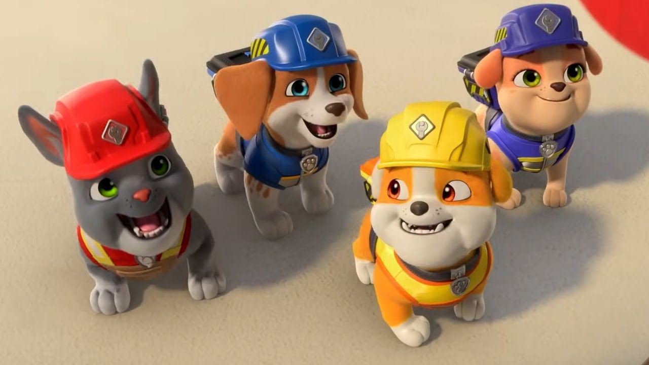 🐾PAW Patrol | Grandpa Gravel Gets a Bubble Bath & Turns Pink 06 ...