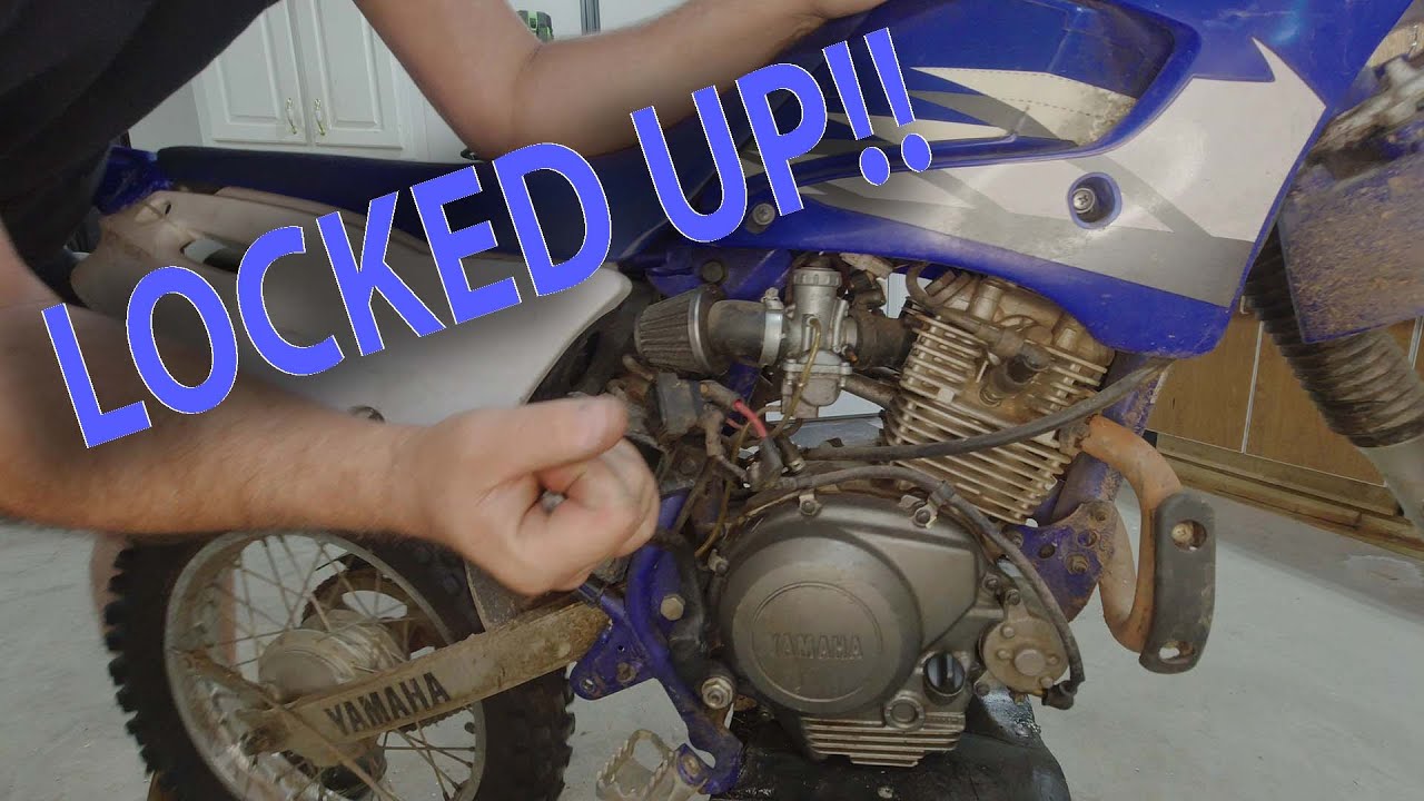 Can We Fix This Locked Up Yamaha TT-R125LE Ep52 - YouTube