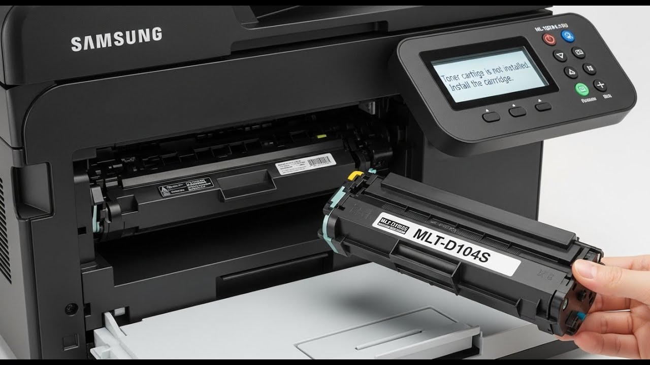 Samsung ML 1670 Won't Recognize Your Toner? Try This - YouTube