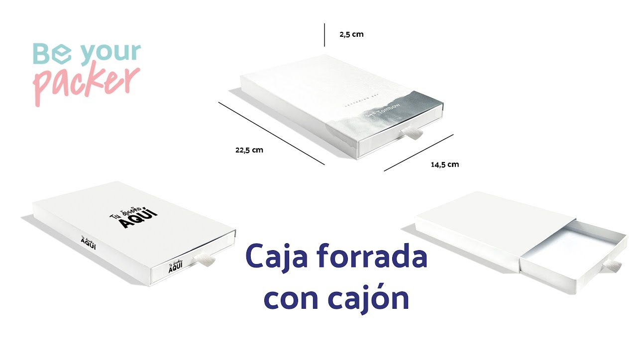 Caja Forrada con Cajón - YouTube Caja Forrada con Cajón - YouTube
