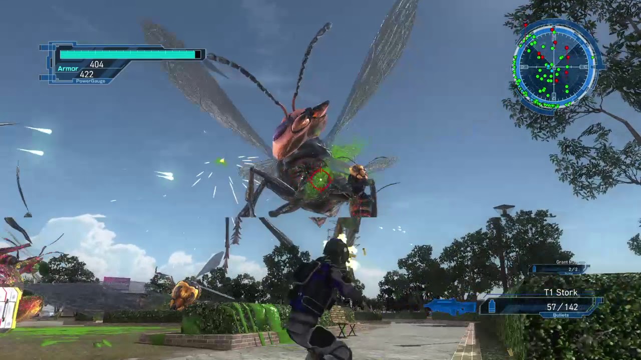 EARTH DEFENSE FORCE 5: BEES? - YouTube