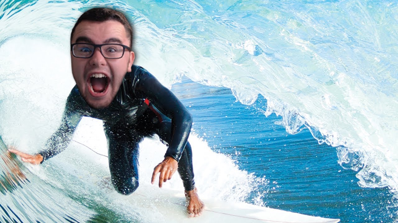 THE AMAZING SURFING SIMULATOR - YouTube