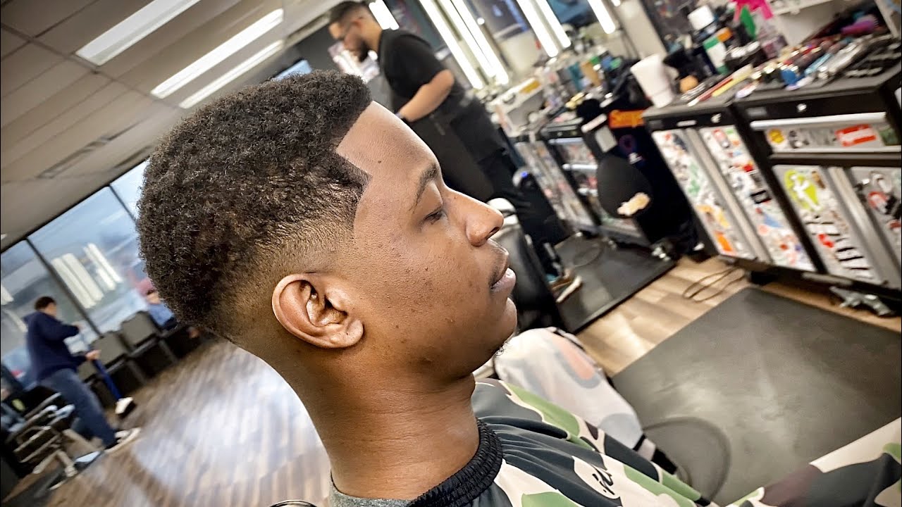 CRISPY Low Fade Color Enhancement Tomb45 No Drip BARBER TUTORIAL - YouTube