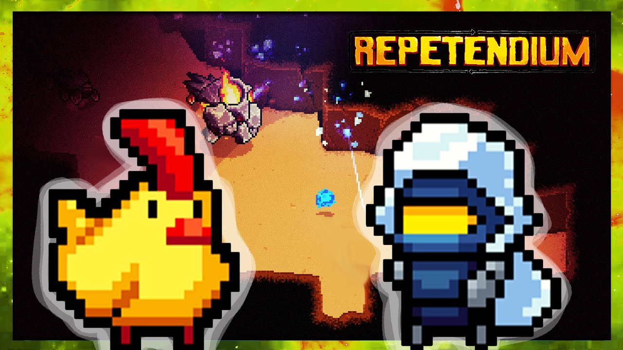 Mining Crystals & Blasting Enemies! New Roguelike! | Repetendium - YouTube