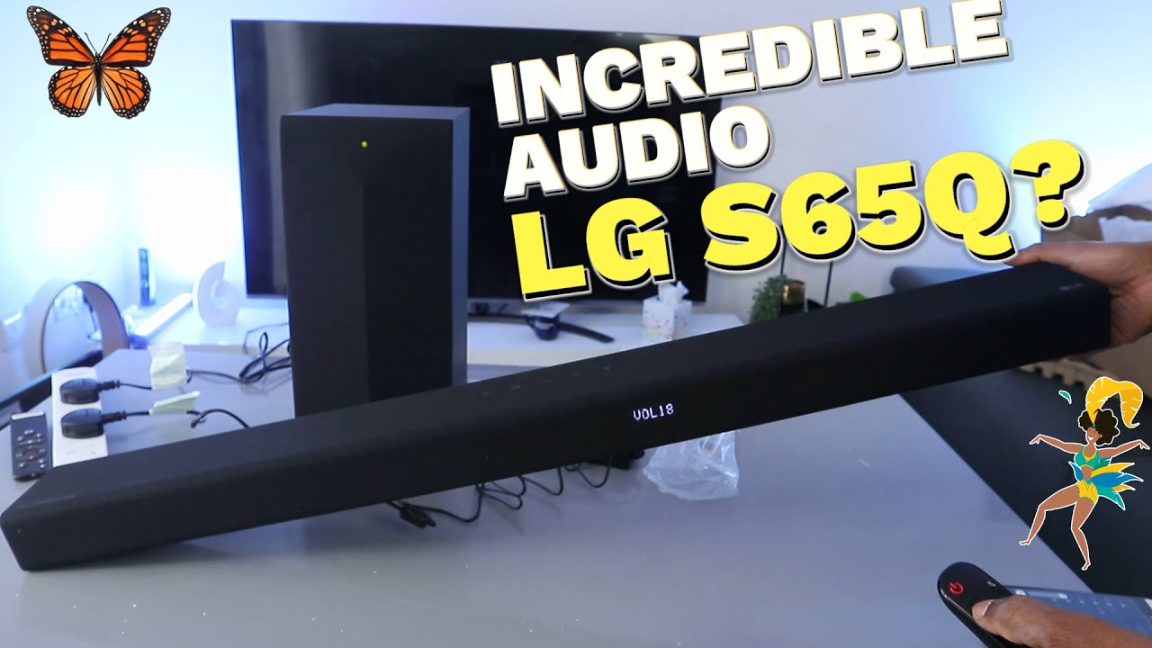 INCREDIBLE Audio Good Value ?~ LG S65Q 3.1 Wireless Soundbar With ...
