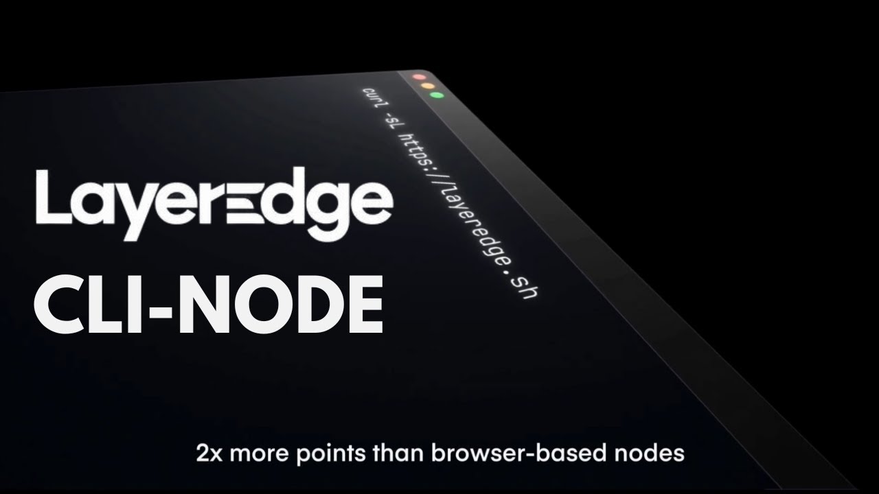 Layer Edge Testnet CLI Node Running Guide: 3x More Points! - YouTube