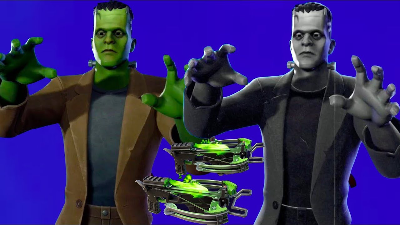 NEW FRANKENSTEIN SKIN ! DUAL FIEND HUNTERS ! SEASON 8 | CHAPTER 2 ...