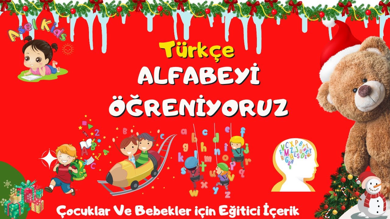 Alfabeyi Öğreniyorum / İlkokul ve Okul Öncesi Alfabe, Harfler Eğitimi ...