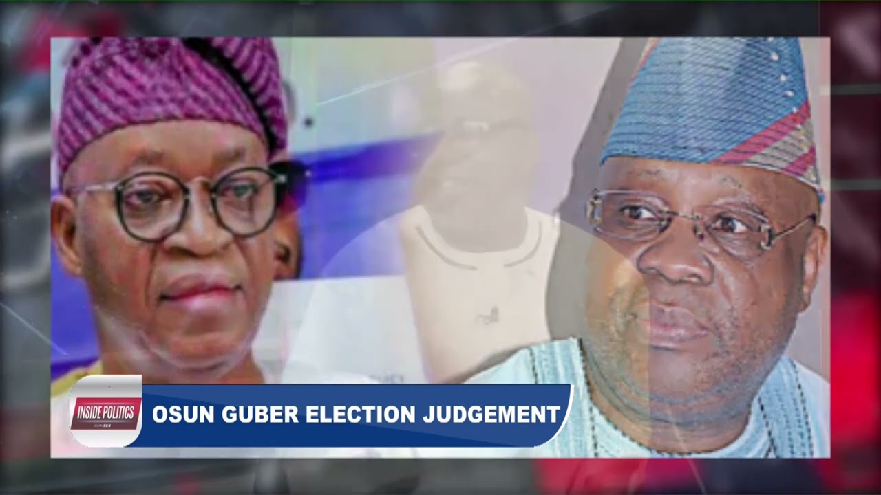 INSIDE POLITICS WITH CKN, INTERVIEW WITH WALE BUSARI JUDICIARY ...