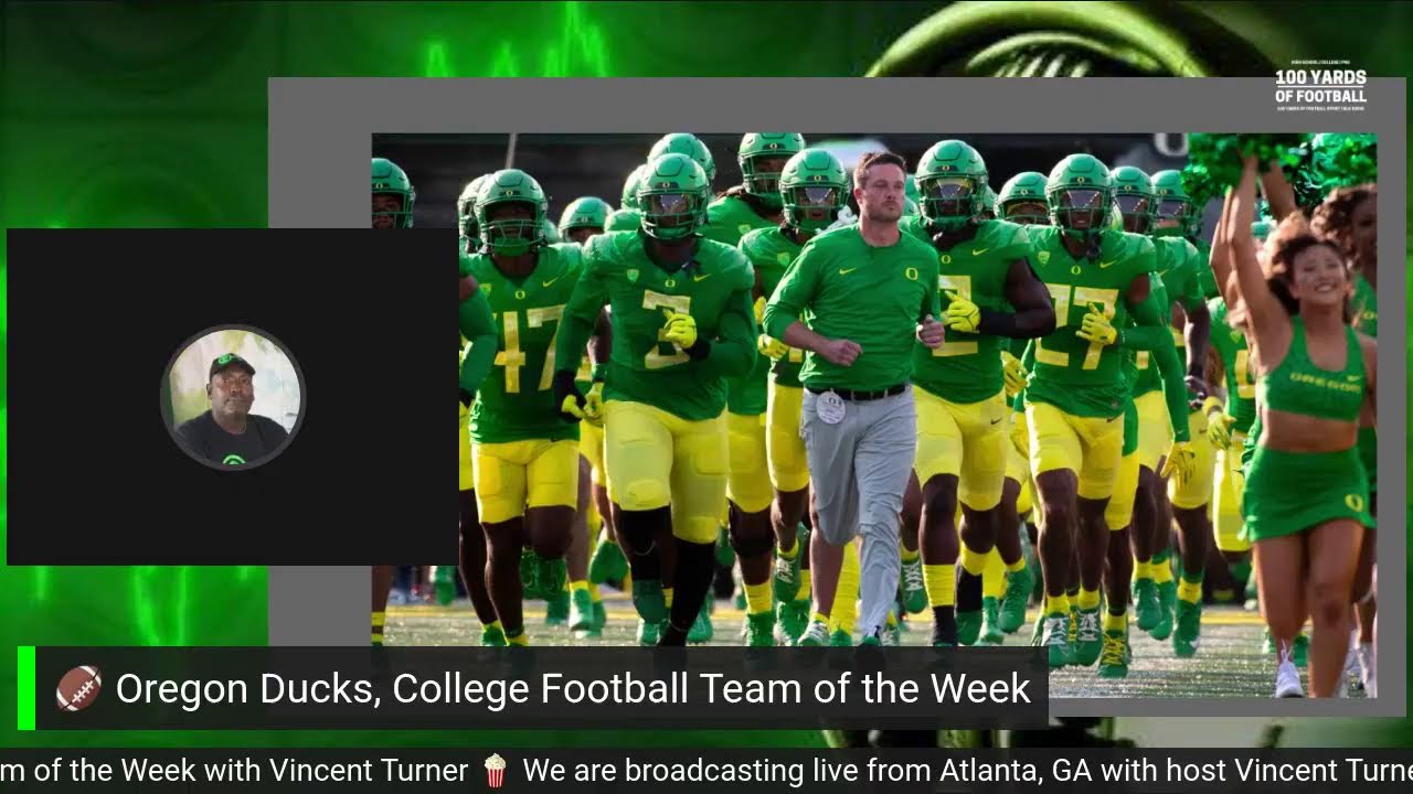 Oregon Ducks Football Team 2022