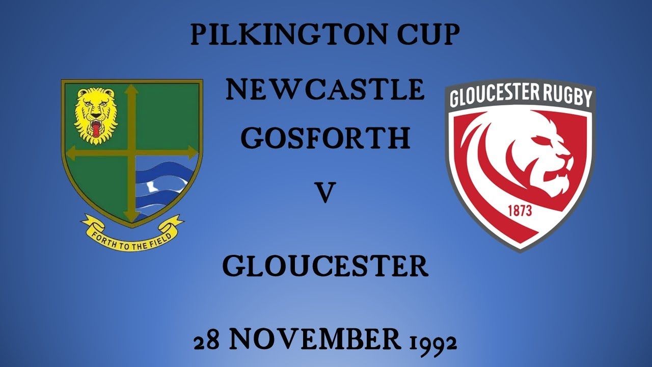Newcastle Gosforth vs Gloucester (Pilkington Cup) on 28 November 1992 ...