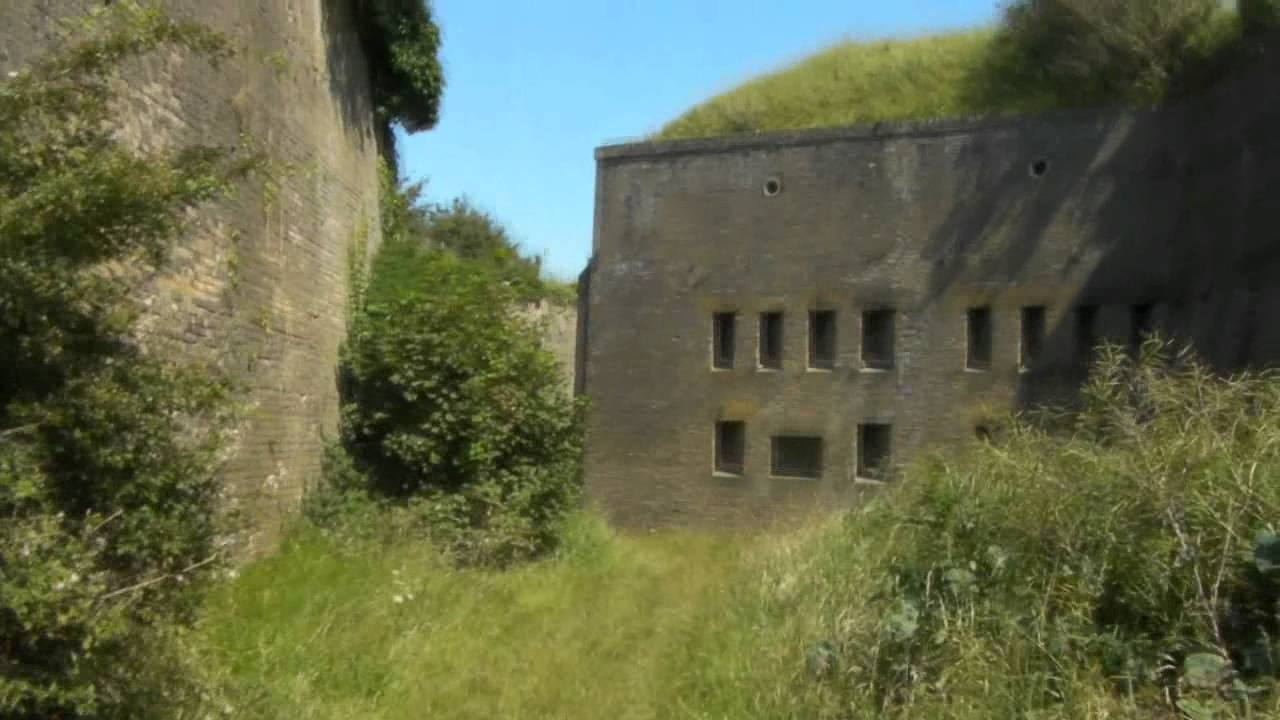 the Drop Redoubt fort moats walk - YouTube