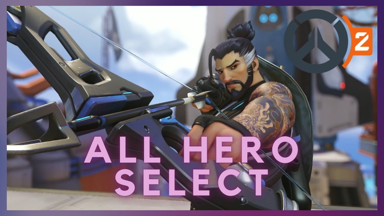 Overwatch 2 All Hero Select - YouTube