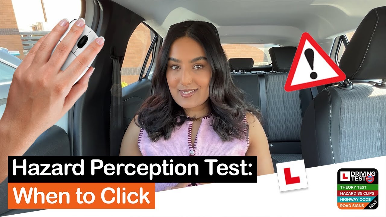 Hazard Perception Test 2025: When to click - YouTube