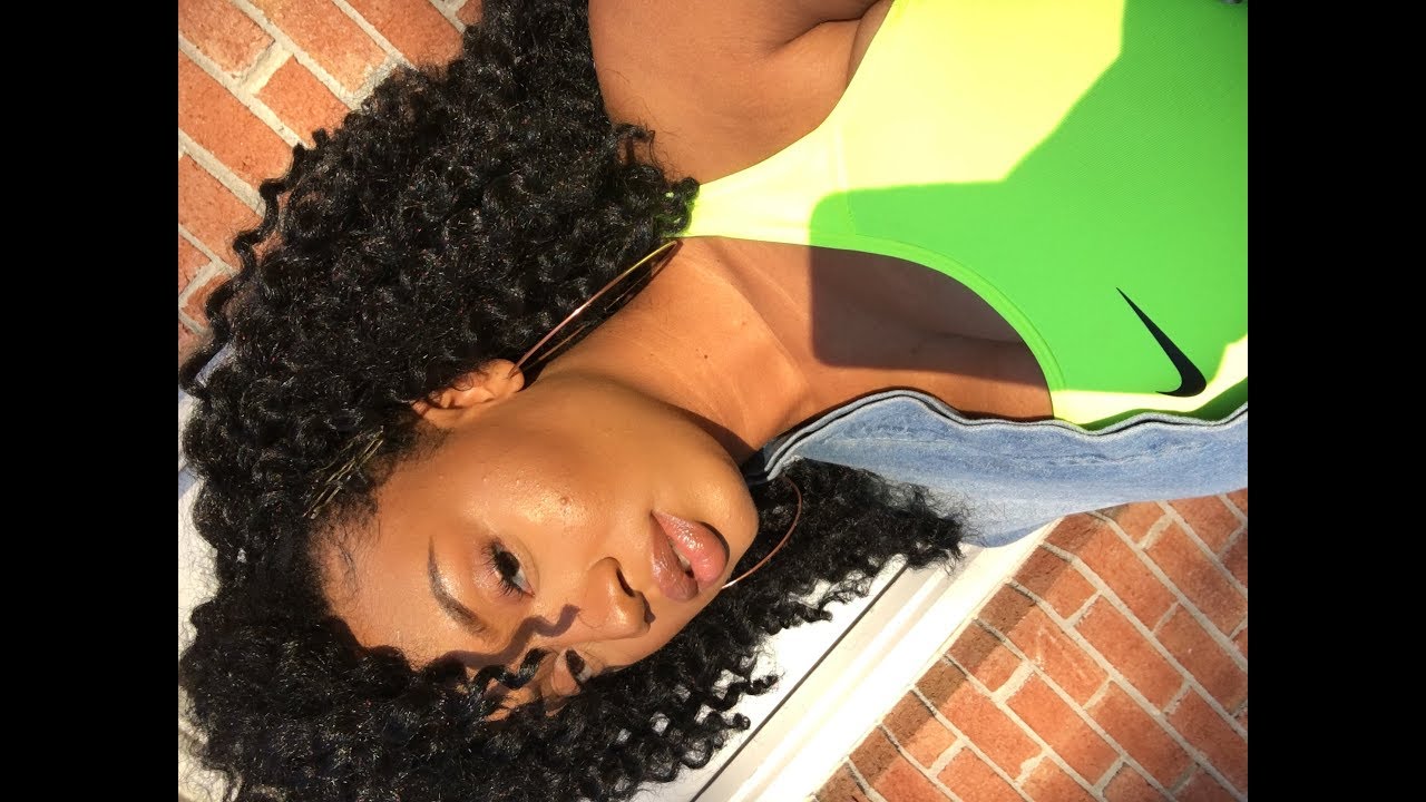 EASY Hair Pin Style | Crochet Wig! FOREVERFLAWLYSS INSPIRED - YouTube