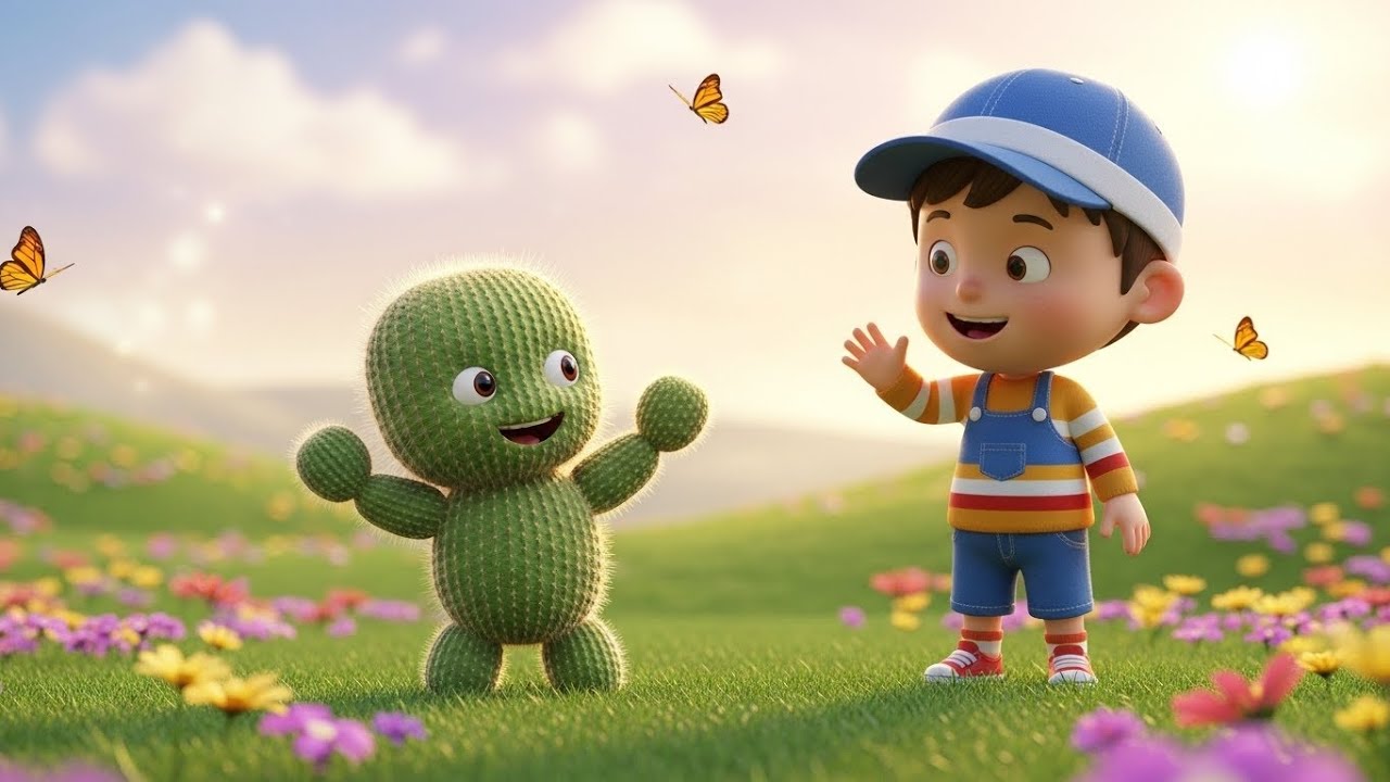 Baby Cactus Needs a Hug | Nursery Rhymes for Kids & Baby Songs - YouTube