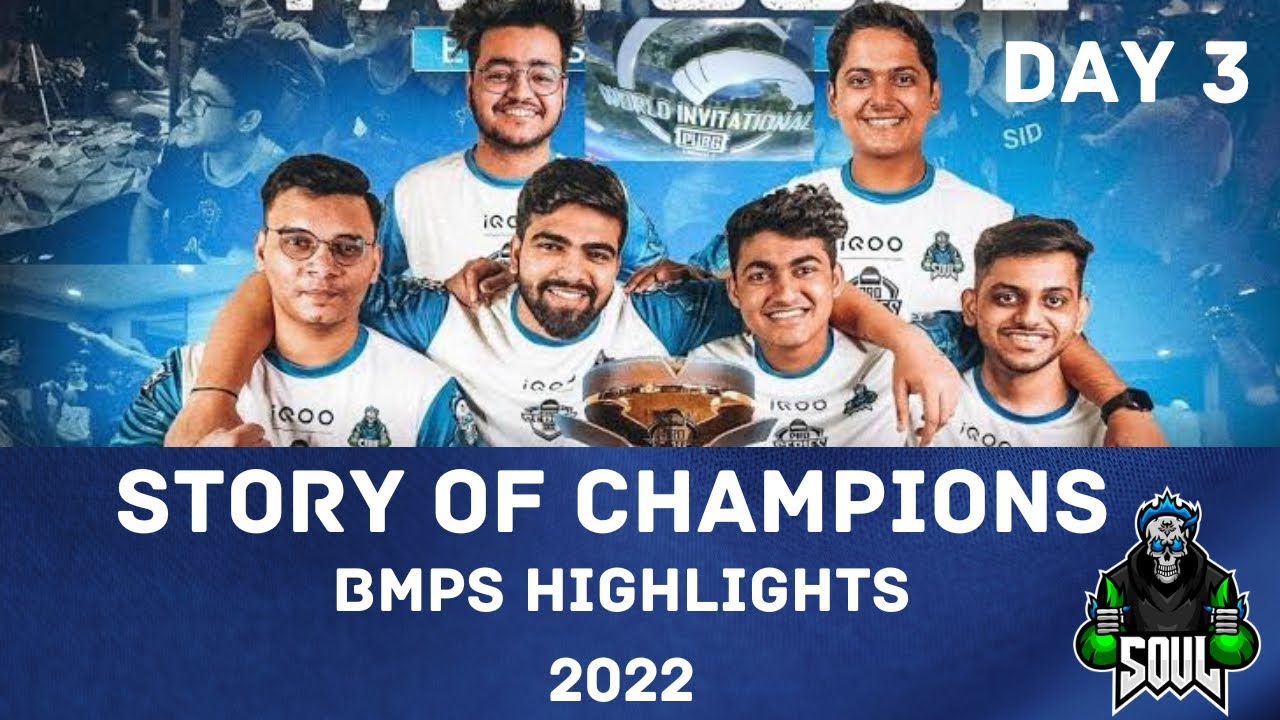 SOUL BMPS Day 3 HIGHLIGHTS #bgmi #bmps #soularmy - YouTube