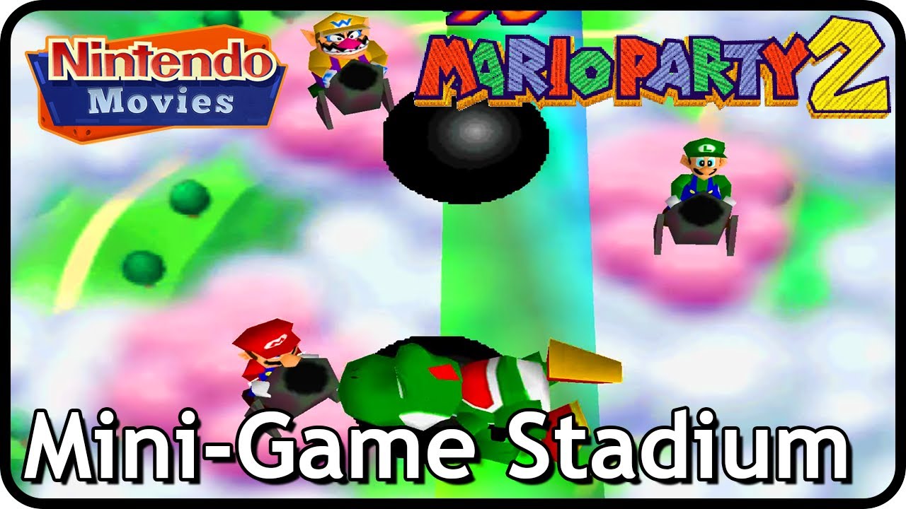 Mario Party 2 - Mini-Game Stadium (2 players, 10 turns, Mario vs Yoshi ...