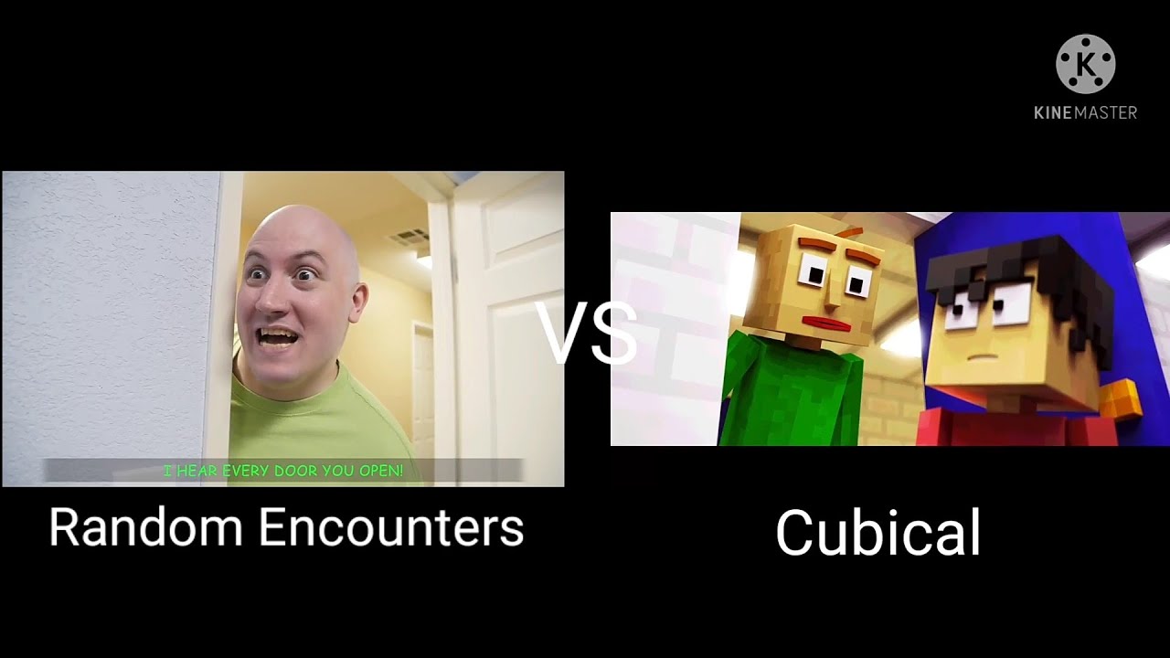 BALDI'S BASICS: THE MUSICAL Part 2 (Random Encounters vs Cubical) - YouTube
