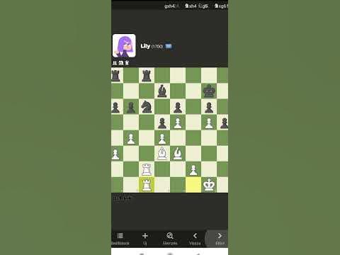 How to beat Lily (1700) on chess.com? #chess #chesscom #chessgame - YouTube