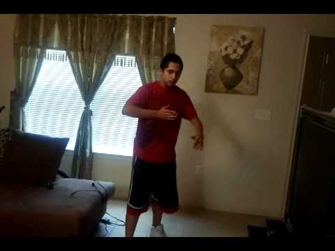 Lil z and fonzy danceing to look at me now - YouTube