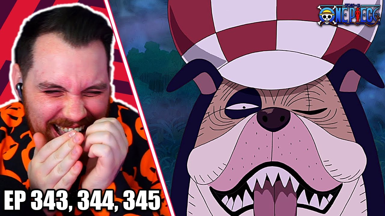 One Piece Episode 343, 344, 345 REACTION + REVIEW - YouTube