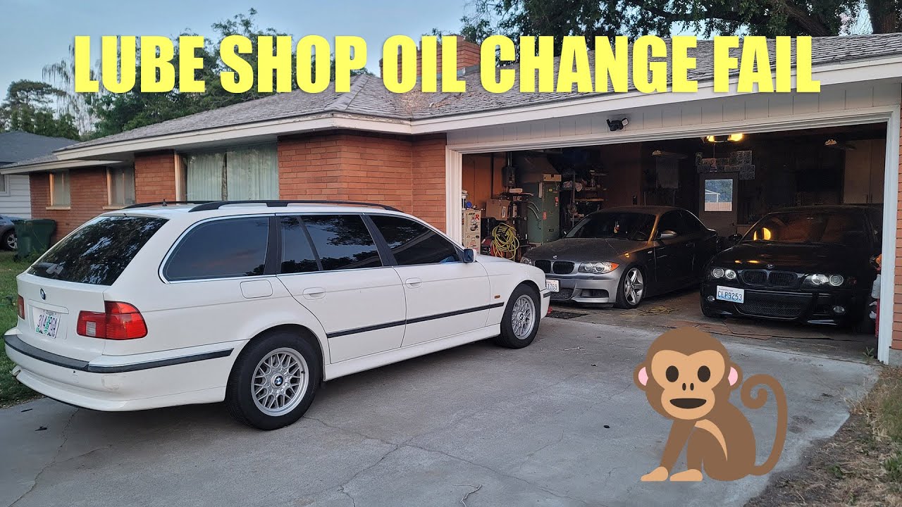Disastrous BMW Oil Change Fail at Lube Shop! What Happened? - YouTube