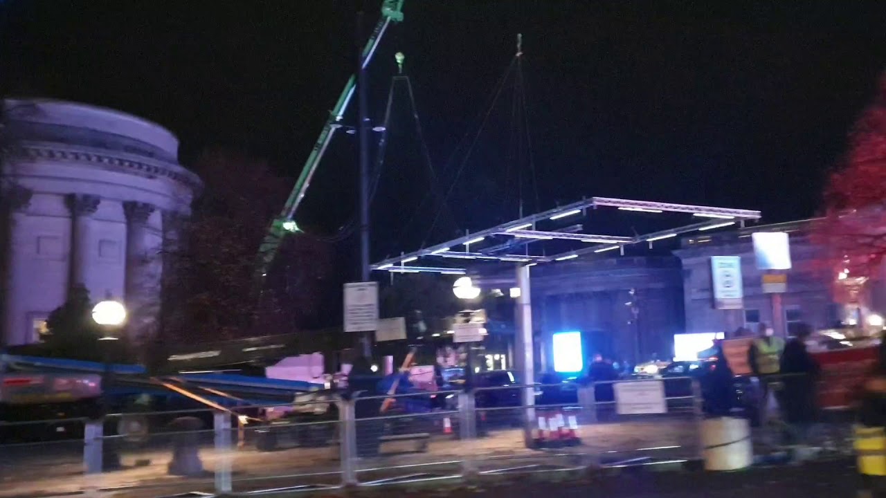 Filming batman in Liverpool 16 October 2020 last night for Filming ...