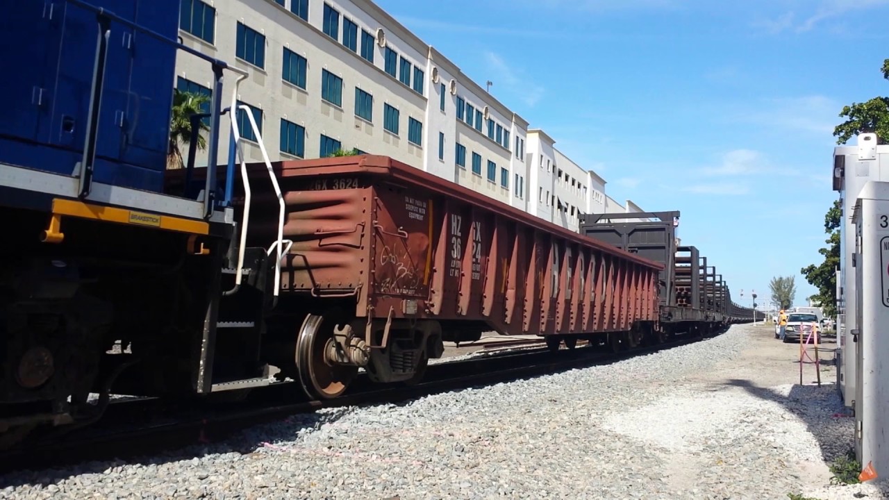 FEC Train 416 #1997 - Rail Train - YouTube