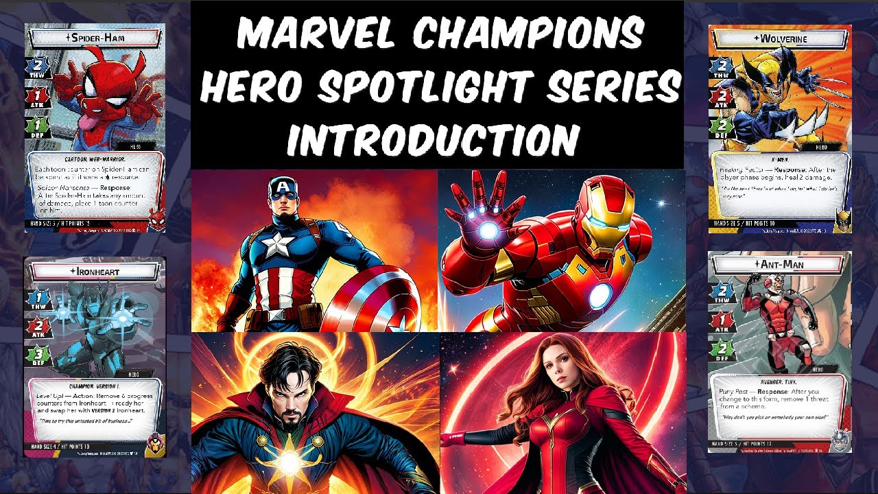 Marvel Champions Hero Spotlight Series Introduction - YouTube