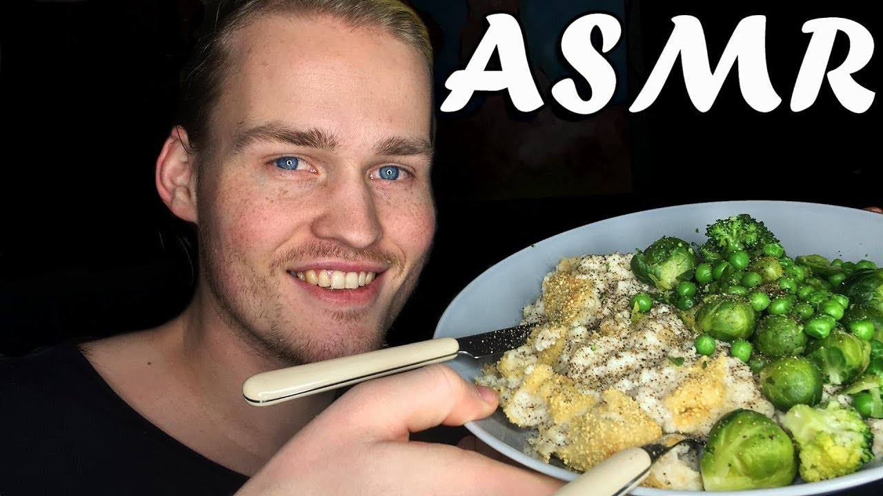 ASMR - Eating A Poor Man's Meal & Whispering #3 (Mouth Sounds) - YouTube