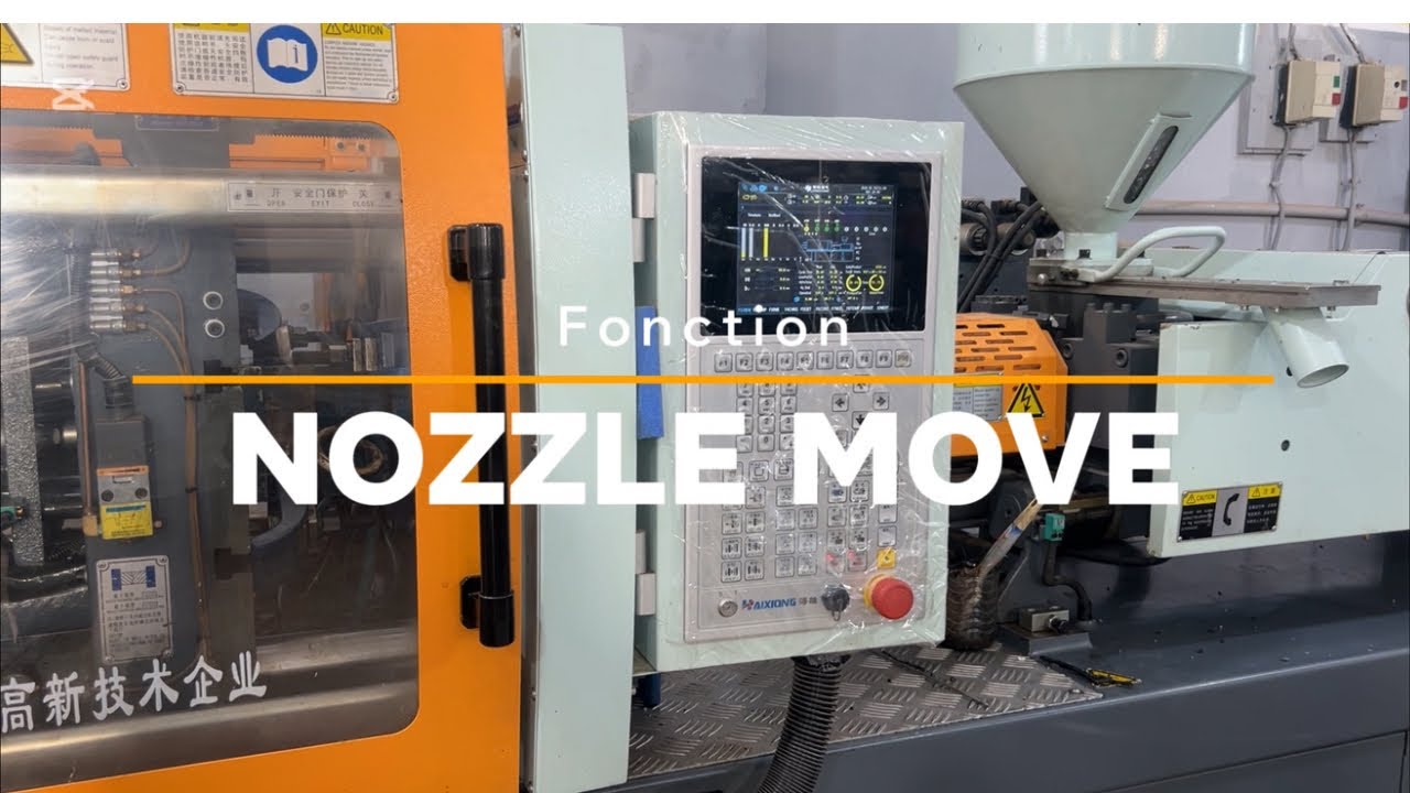 NOZZLE MOVE ( CHARIOT MOBILE ) Injection plastique - YouTube
