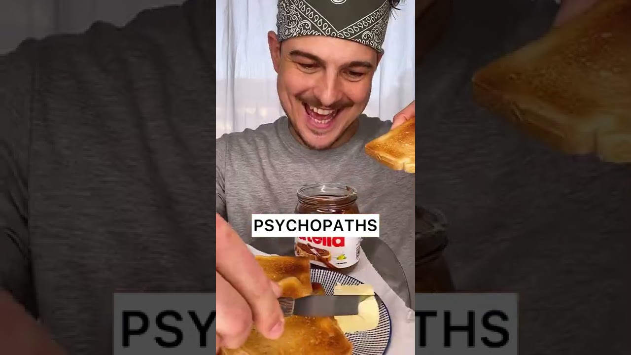 WITH or WITHOUT BUTTER🧈🍞🌰😁♥️|Normal vs Psycho-toast with nutella ...