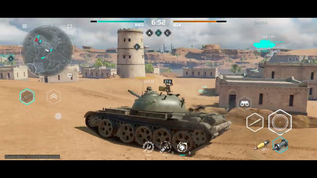 MWT TANK BATTLES gameplay alpha - YouTube