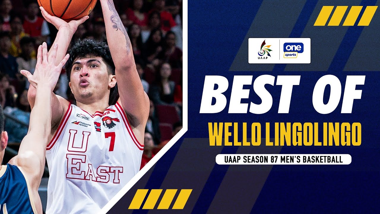 BEST OF WELLO LINGOLINGO | UAAP SEASON 87 MEN’S BASKETBALL - YouTube