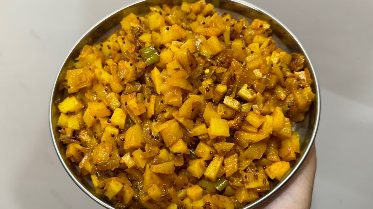५ मिनट में बनाने वाली आलू की सब्जी-How to make aloo ki sabji-Potato ...