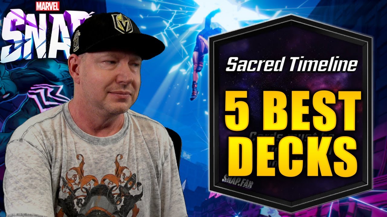 New SACRED TIMELINE - 5 Best Decks - MARVEL Snap - YouTube