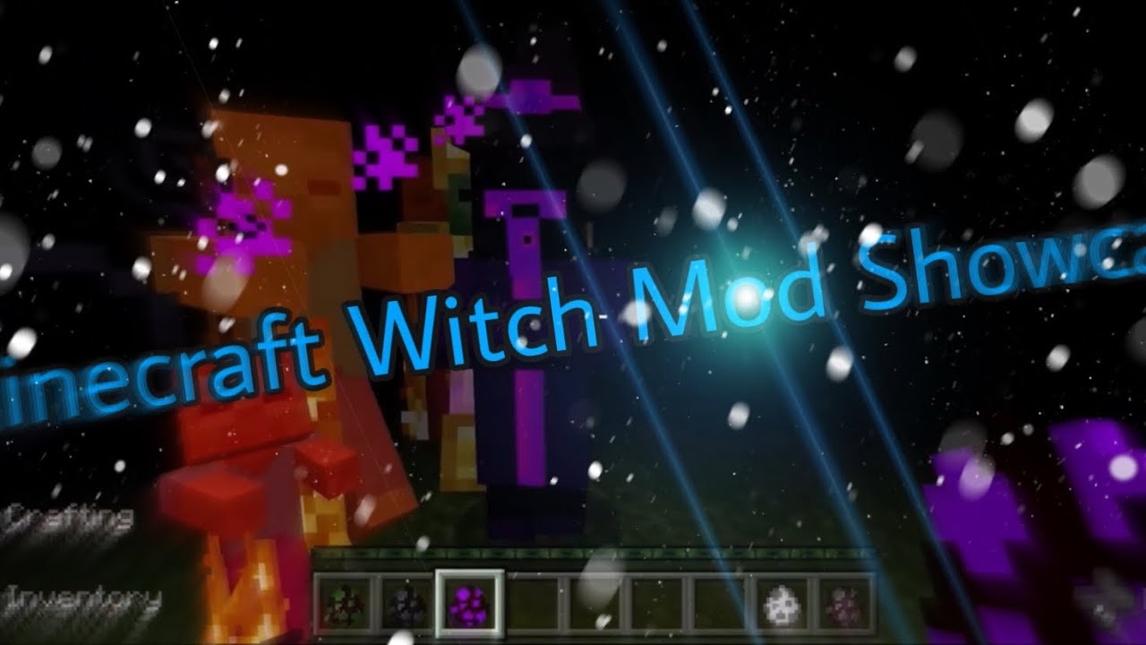 Minecraft Witch Mod Showcase! - YouTube