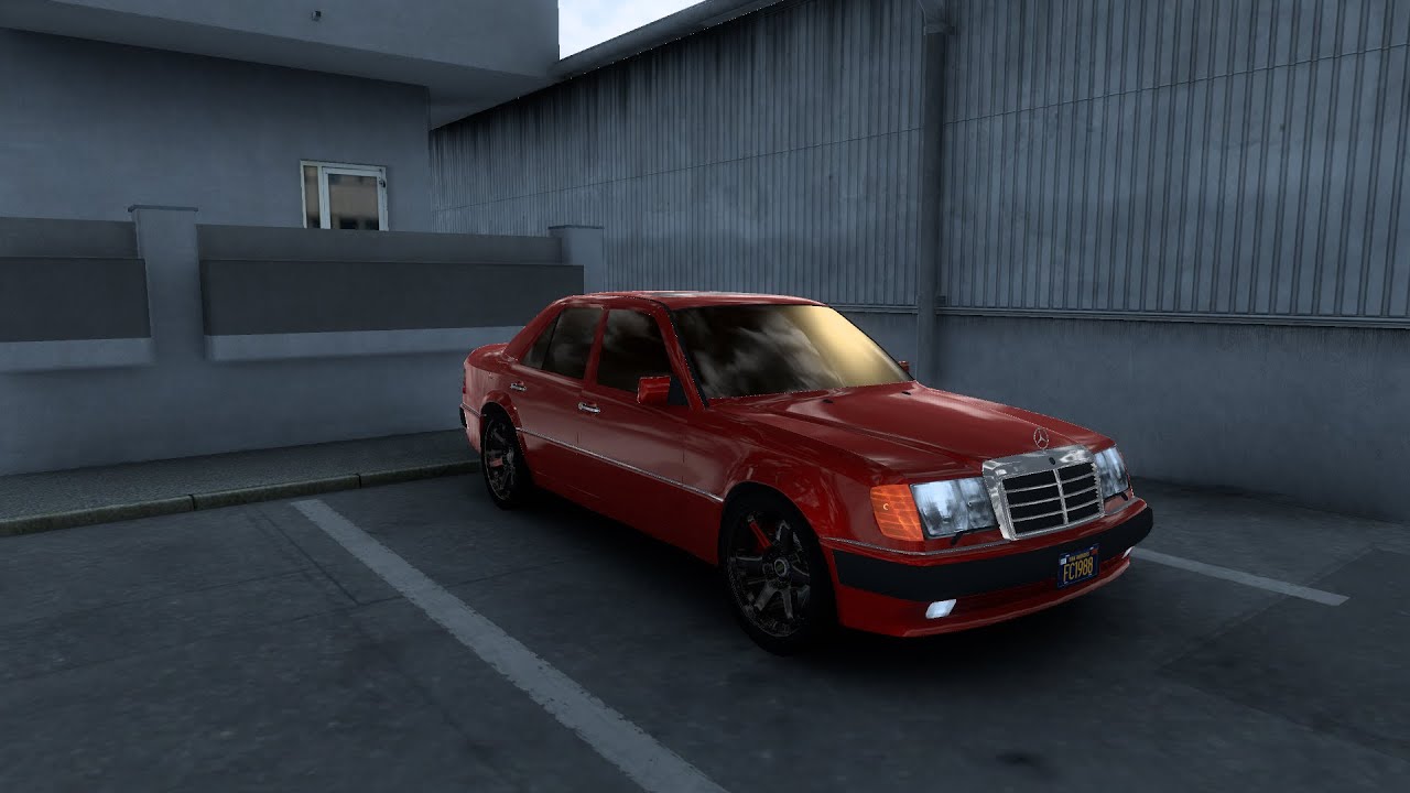 Mercedes-Benz W124 500E Volk Racing TE37 Version-Euro Truck Simulator 2 ...