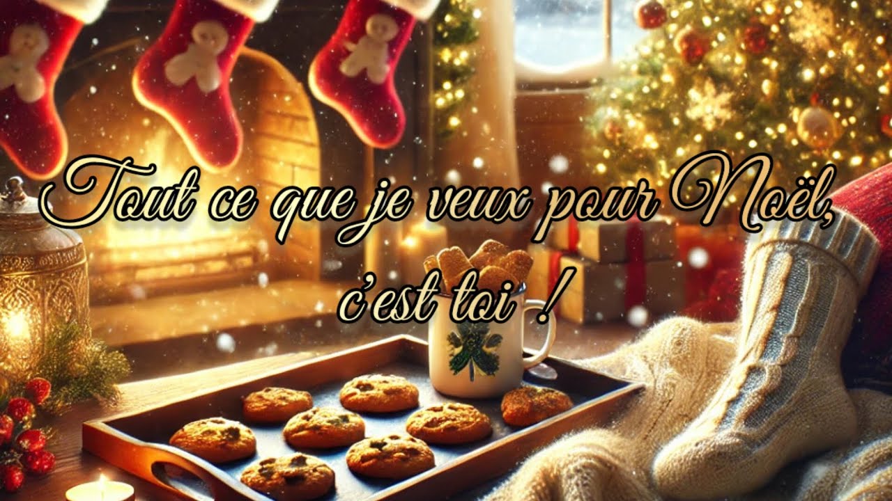 "Chanson de Noël 2024 - Tout ce que je veux pour Noël, c'est toi ...